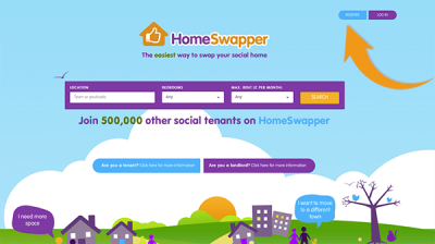 How to: Register as a HomeSwapper user - HomeSwapper